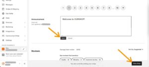 How to write an Effective Etsy Shop Announcement & Inspiring examples