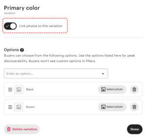 Adding Variations On Etsy: A 101 Guide With Screenshots