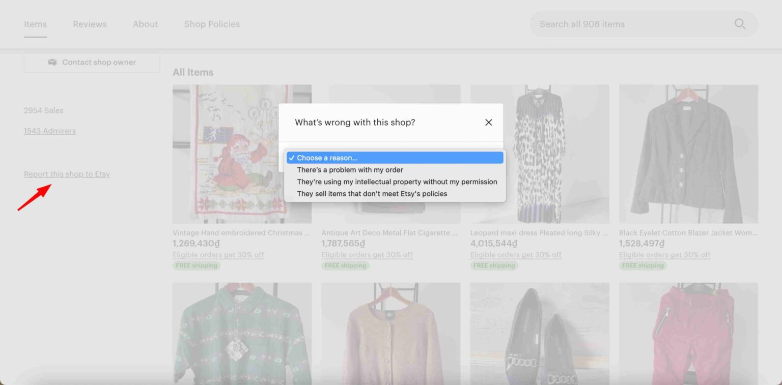 Report Etsy Shop: Your Guide to a Fair Marketplace