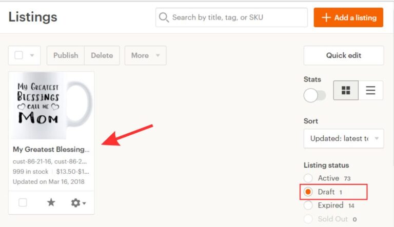How To Find Drafts On Etsy: A Comprehensive Guide On 4 Steps